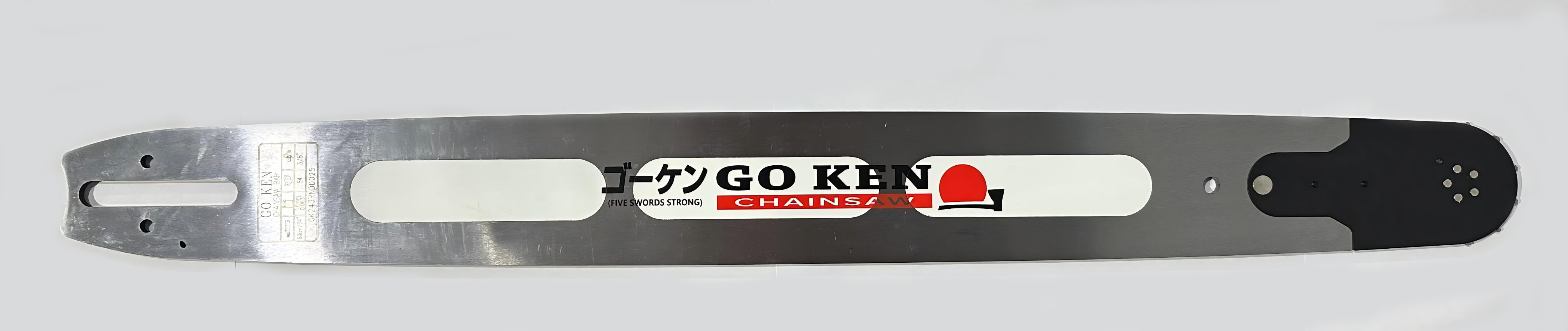 Goken 25" Resin filled solid Bar for Stihl Chainsaws Runs 3/8 .063 84D ...